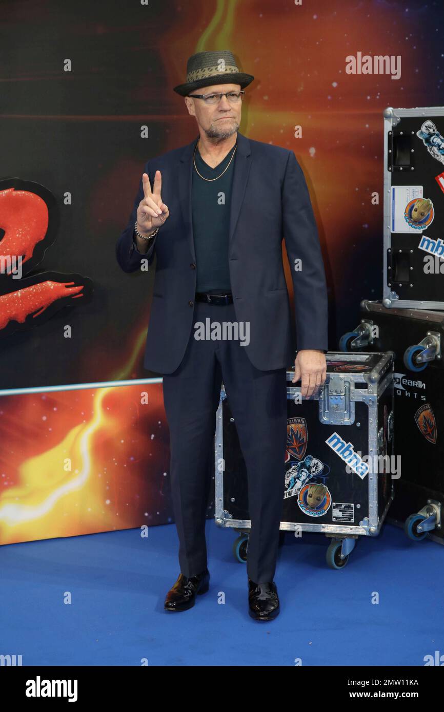 Actor Michael Rooker poses for photographers upon arrival at the ...
