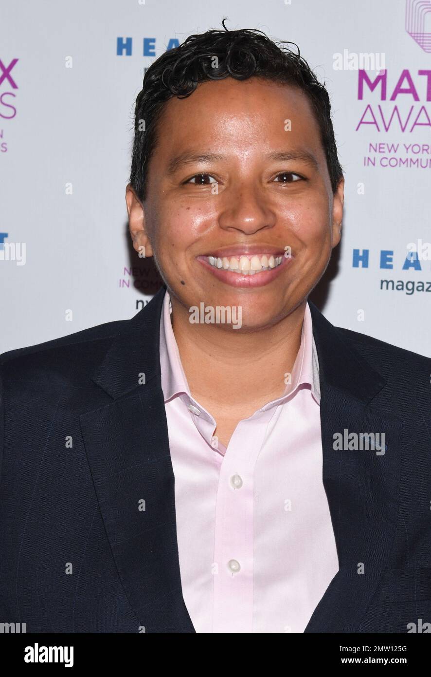 Lydia Polgreen attends the Matrix Awards, hosted by New York Women in ...