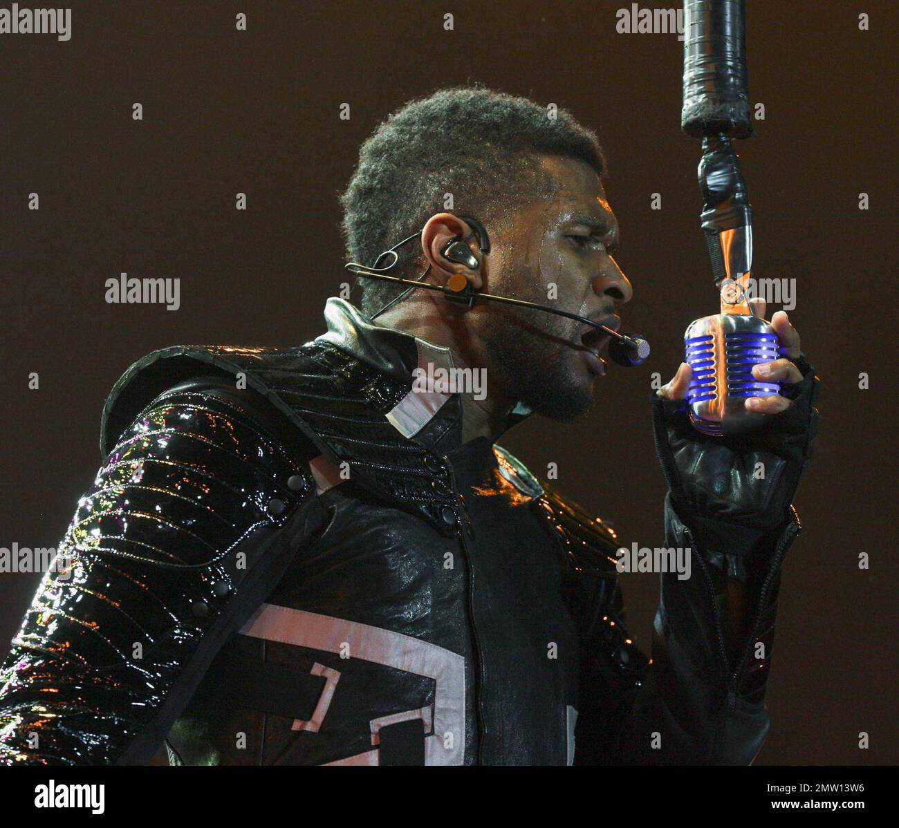 Usher performs live in concert at the O2 Arena in London, UK. 2/2/11 ...