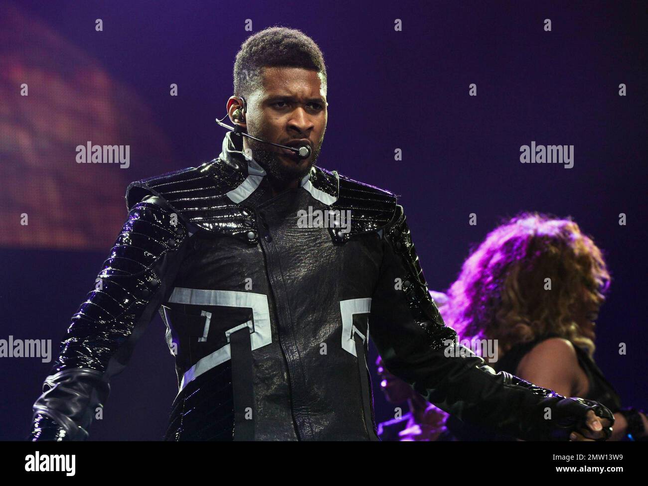 Usher performs live in concert at the O2 Arena in London, UK. 2/2/11 ...