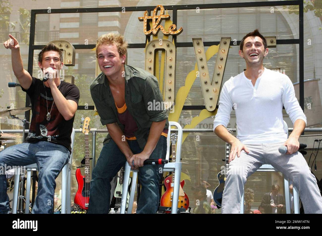 Boy band V Factory opens for Ashley Tisdale with a performance at The ...
