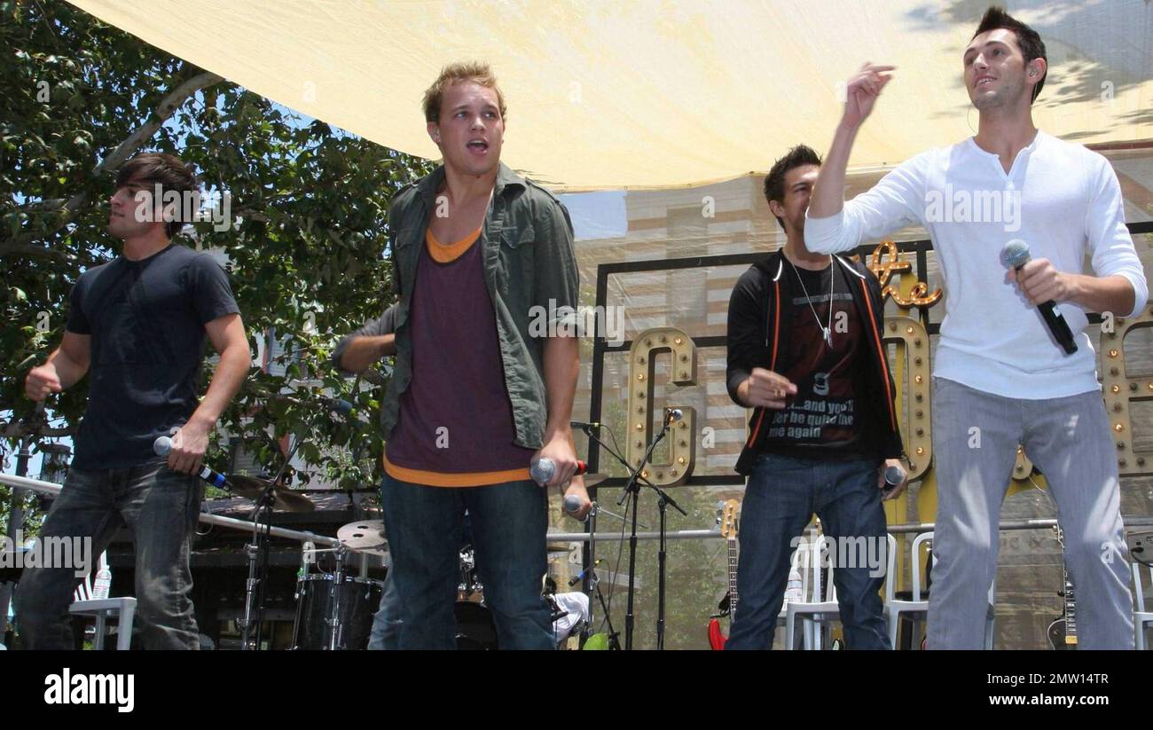 Boy band V Factory opens for Ashley Tisdale with a performance at The ...