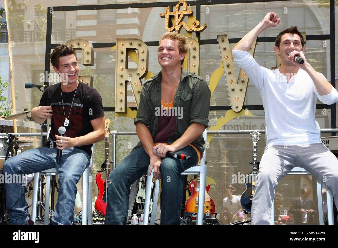 Boy band V Factory opens for Ashley Tisdale with a performance at The ...