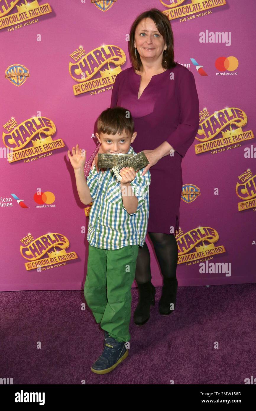 Rachel Dratch and son Eli Benjamin Wahl attend Roald Dahl's "Charlie ...