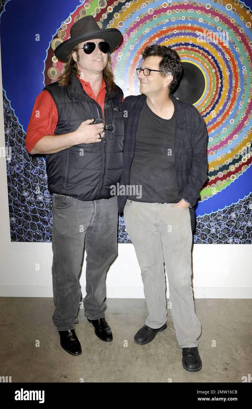 Actor and art lover Val Kilmer spends another day taking in the Art ...