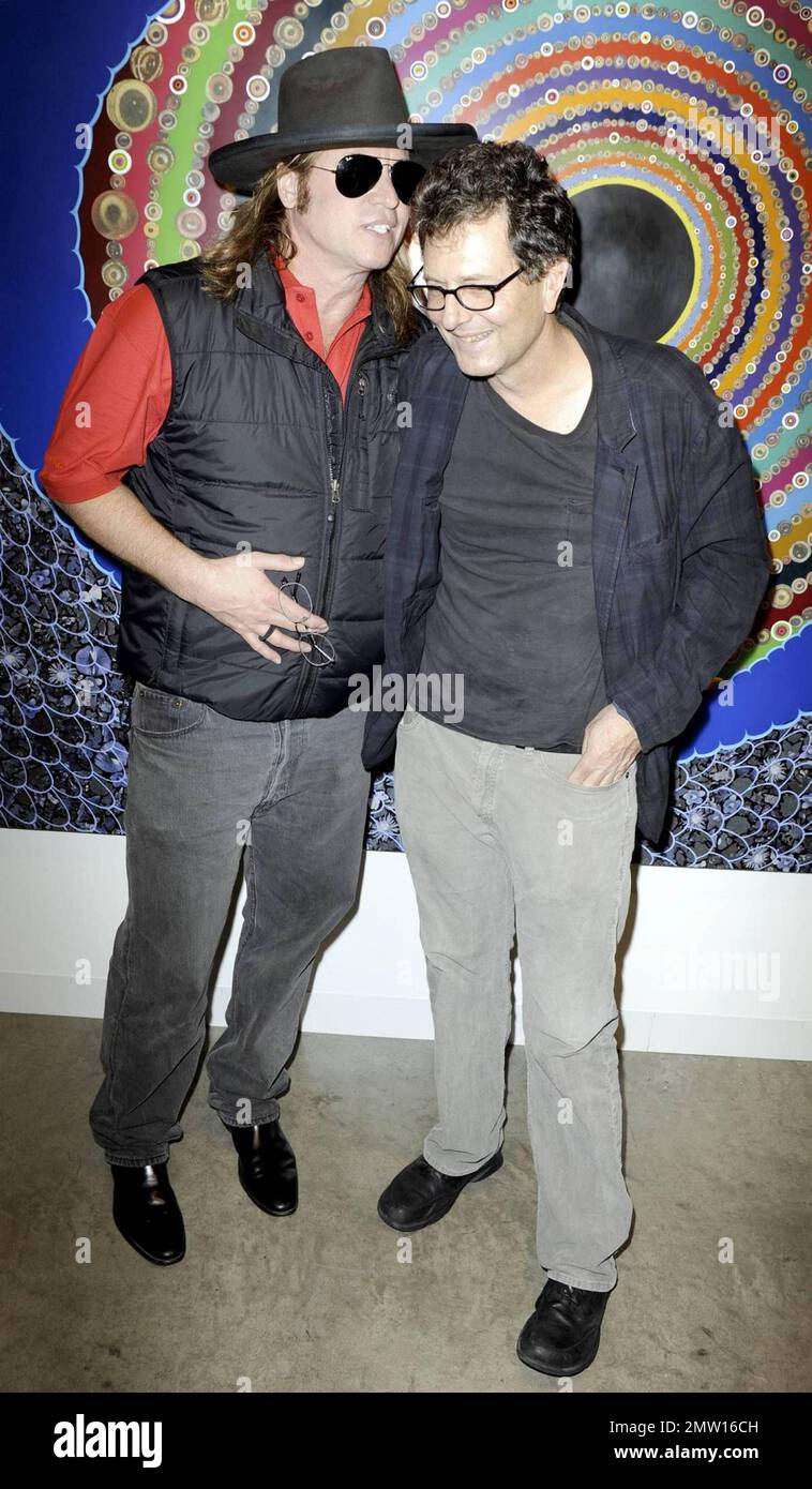 Actor and art lover Val Kilmer spends another day taking in the Art ...