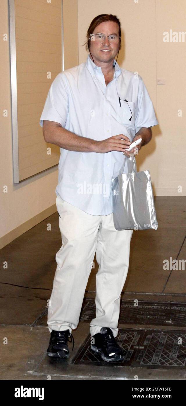 Val Kilmer visits Art Basel Miami Beach, the most important art show in ...