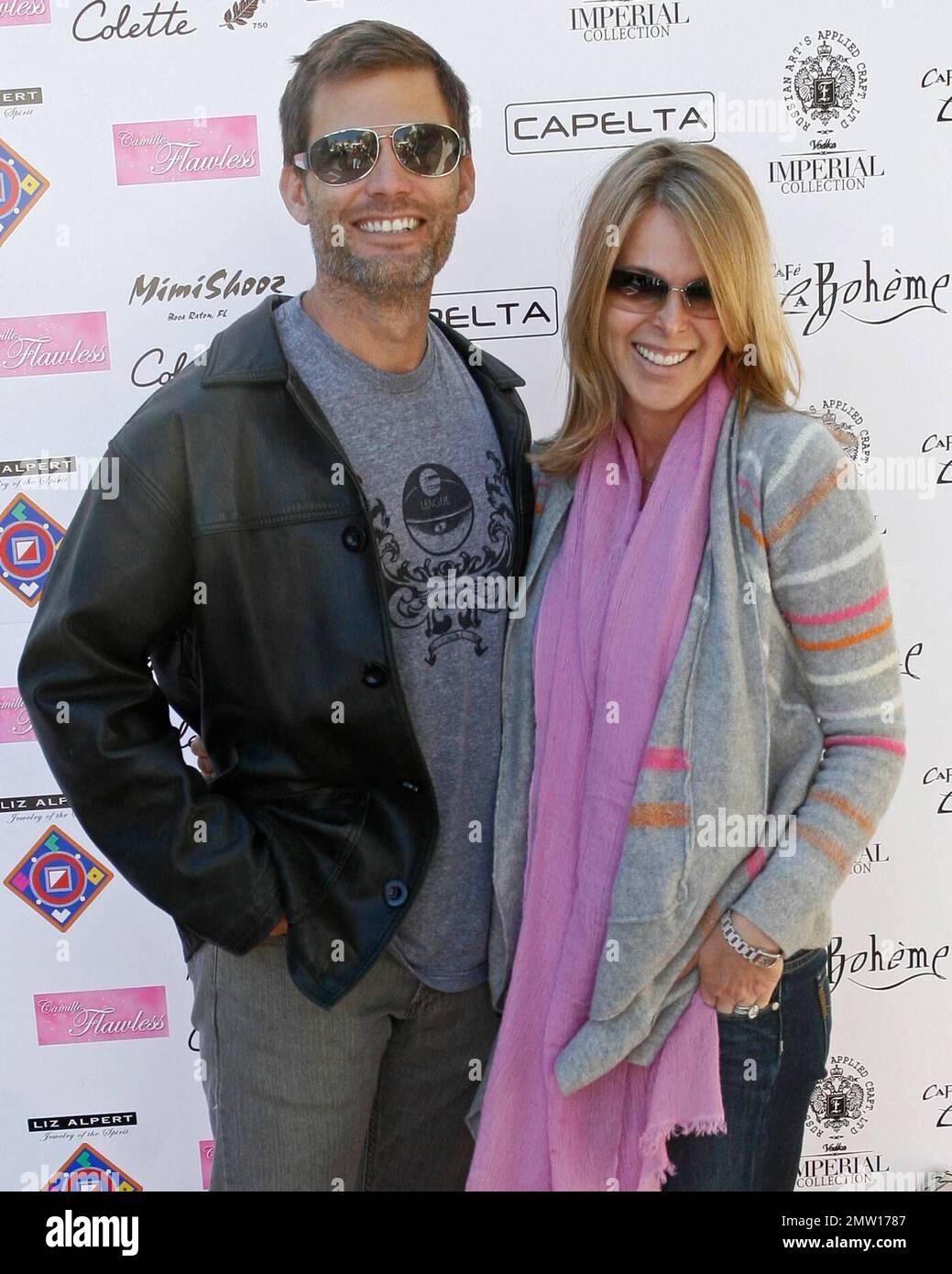 Casper van Dien and Catherine Oxenberg Vaan Dien at the Valentine ...