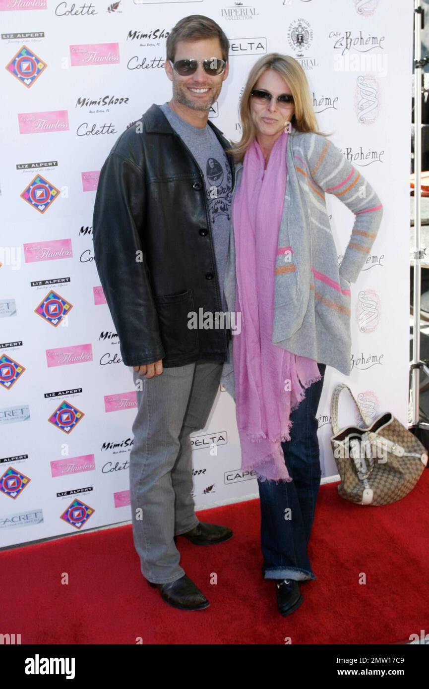 Casper van Dien and Catherine Oxenberg Vaan Dien at the Valentine ...