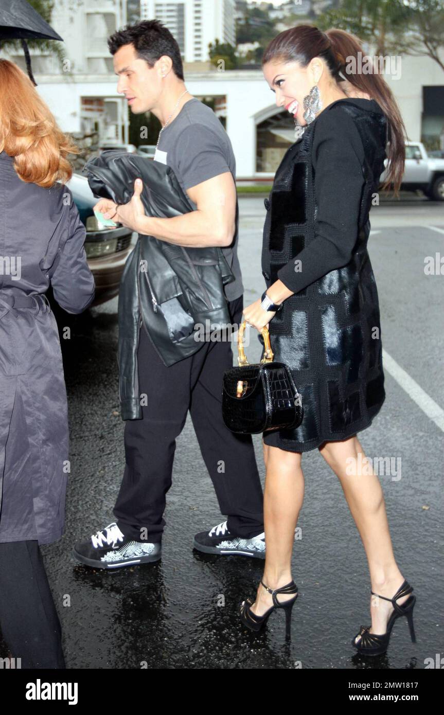Antonio Sabato Jr and girlfriend Cheryl Moana Marie at the second annual Valentine Romance/Sneak ...