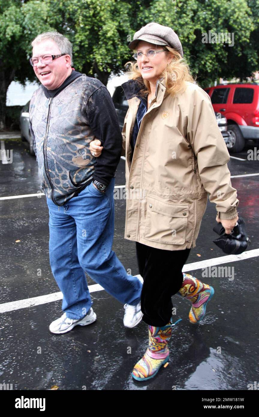 William Schatner and wife at the second annual Valentine Romance/Sneak ...