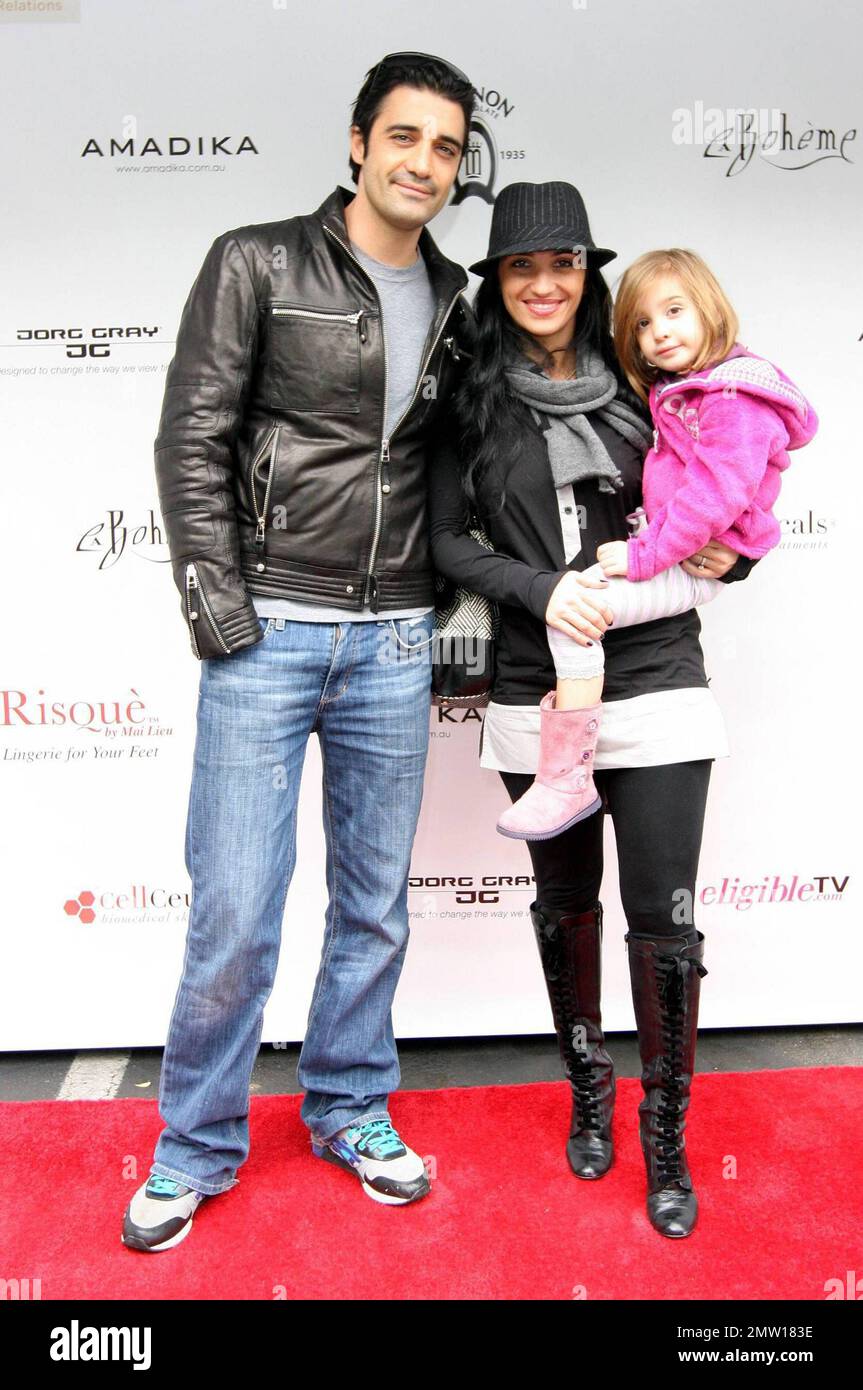 Gilles Marini and wife Carole at the second annual Valentine Romance ...