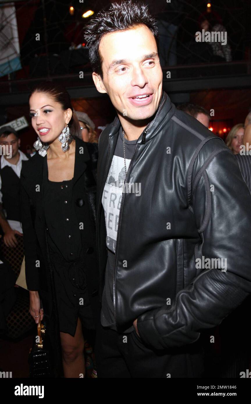 Antonio Sabato Jr and girlfriend Cheryl Moana Marie at the second ...