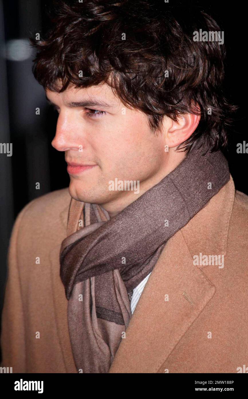 Ashton Kutcher walks the red carpet at the London premiere of ...