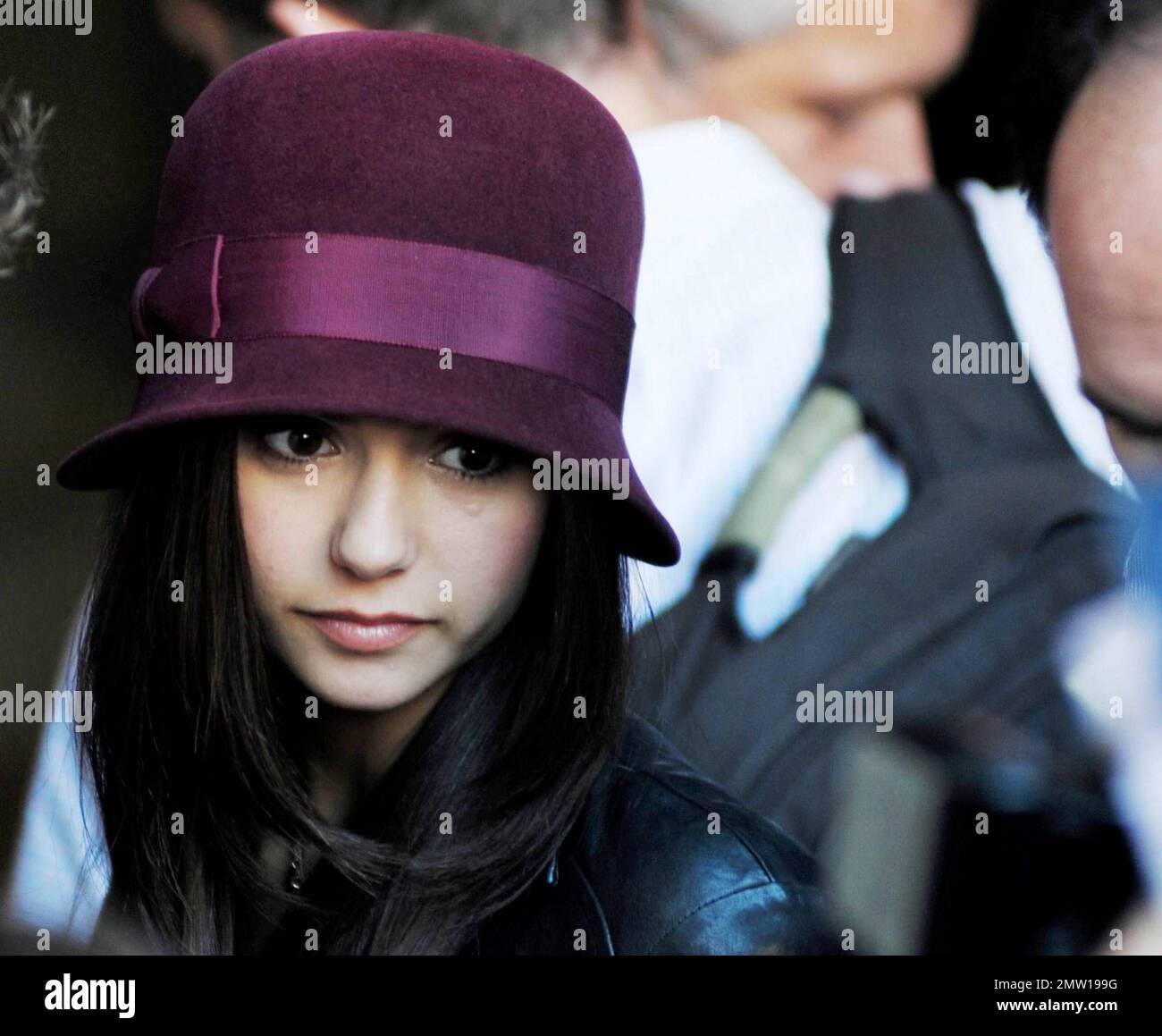 Nina Dobrev of the American CW television series "The Vampire Diaries ...