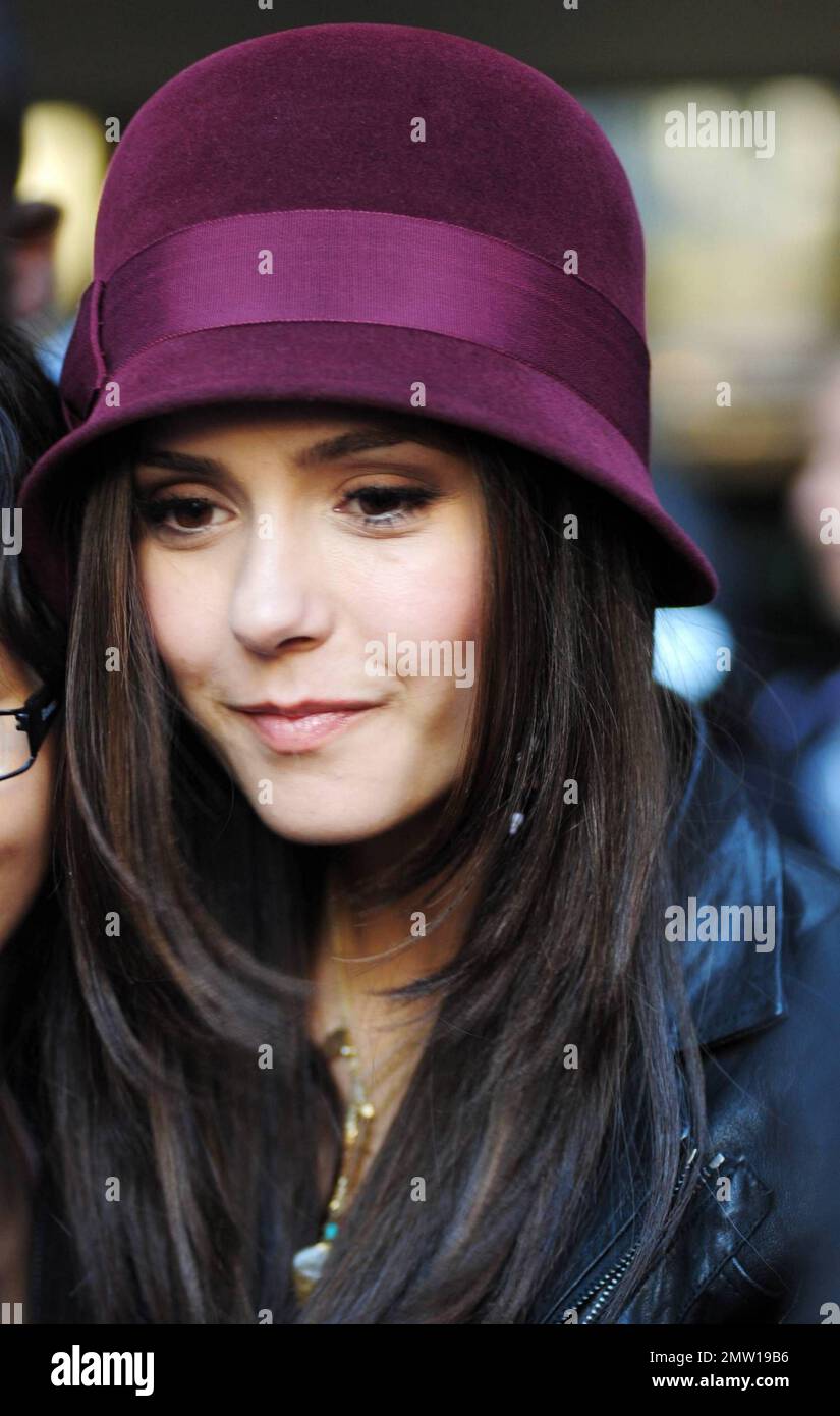 Nina Dobrev of the American CW television series "The Vampire Diaries ...