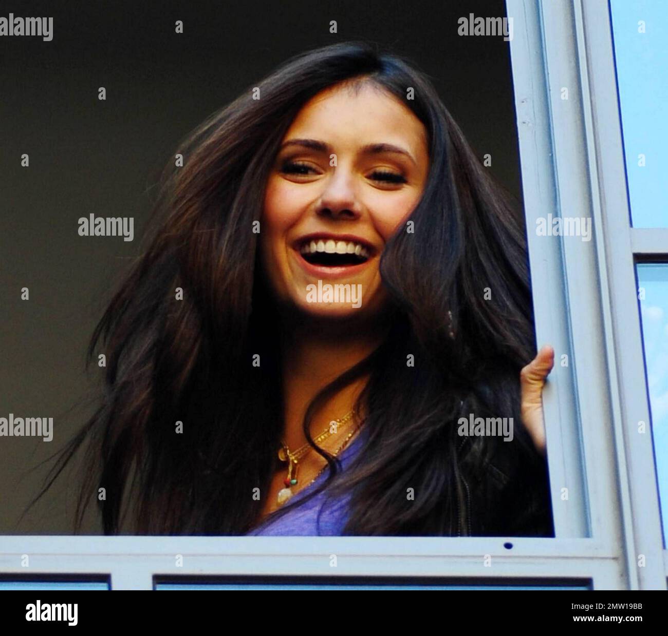 Nina Dobrev of the American CW television series "The Vampire Diaries ...