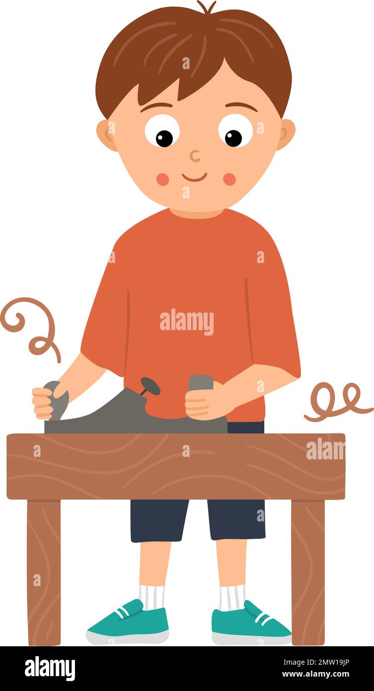 White working class boy Stock Vector Images - Alamy