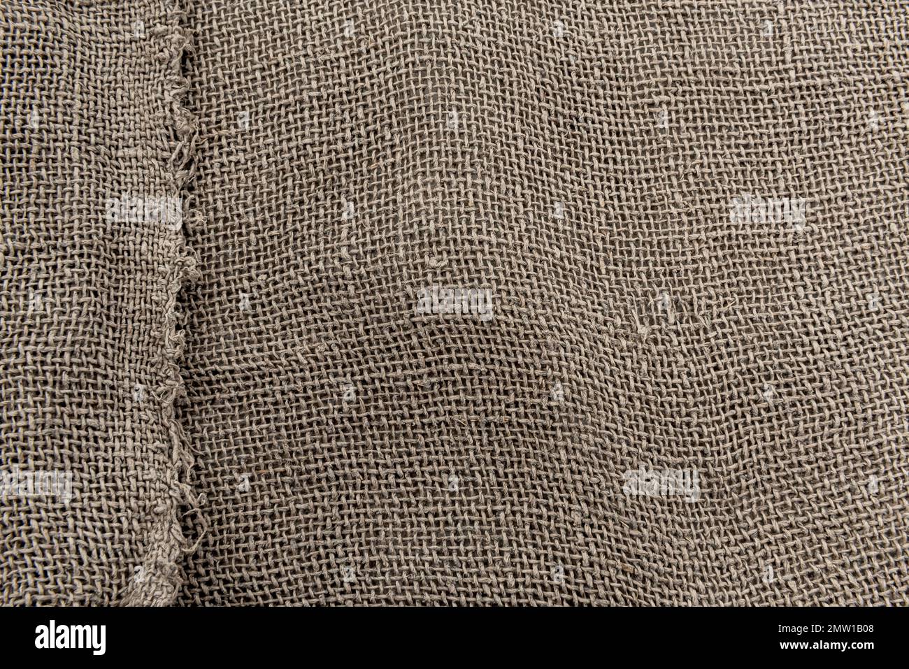 Cloth. The texture of the burlap fabric is close-up. Packaging material. Background Of Burlap ...