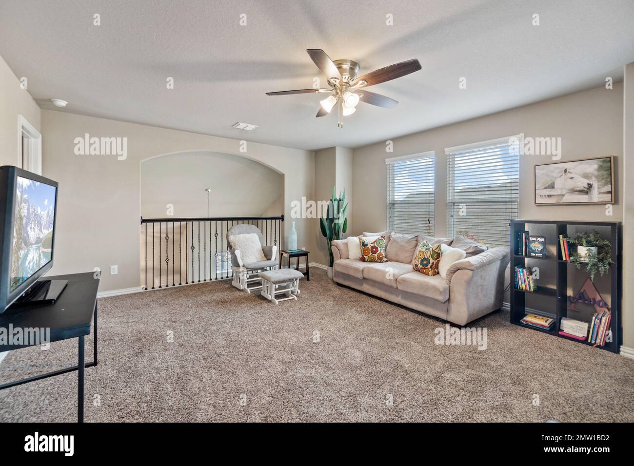 a home living room Stock Photo - Alamy