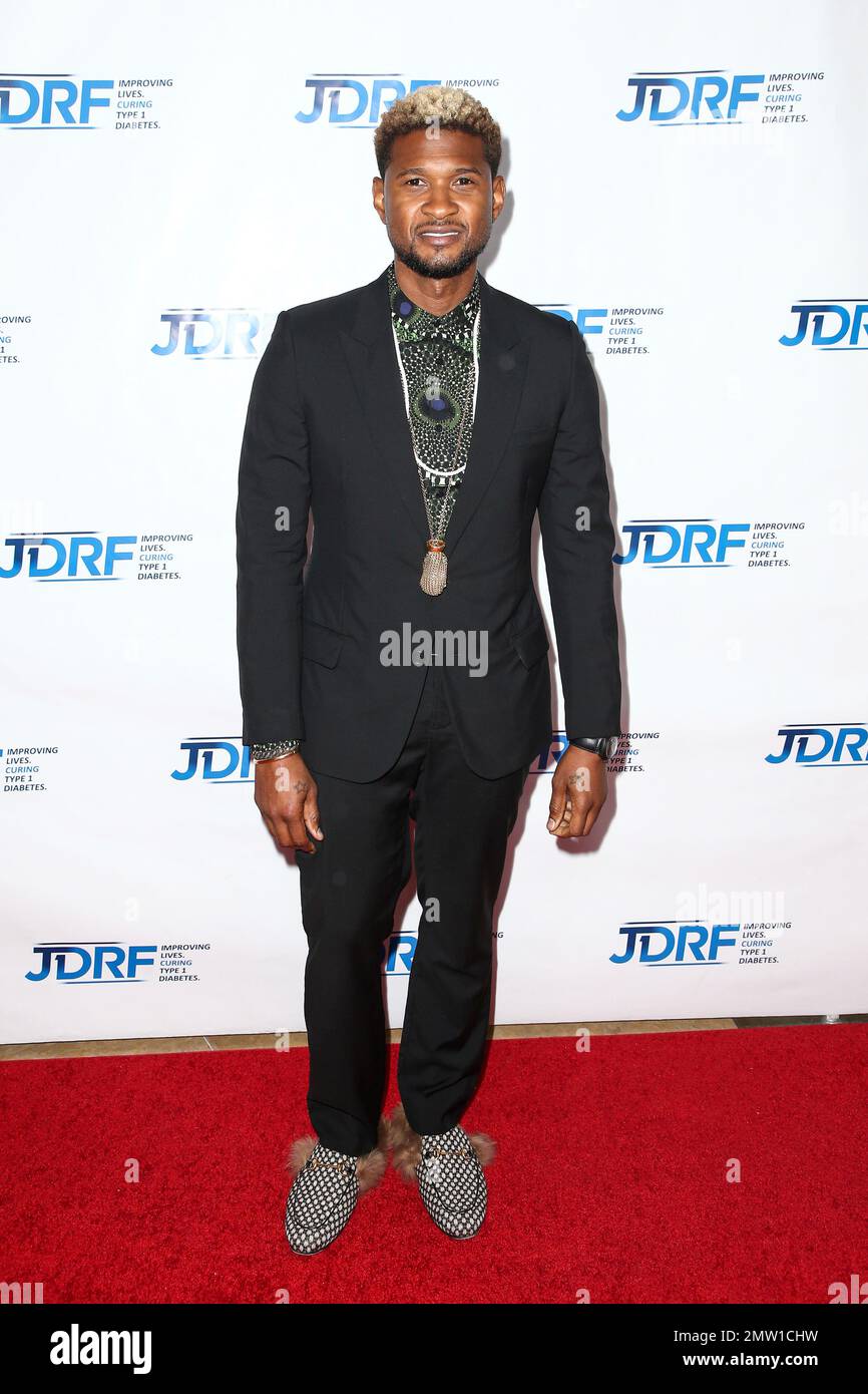 Usher attends the JDRF LA's 14th Annual IMAGINE Gala held at The ...