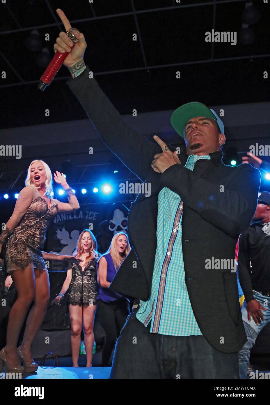 Robert Van Winkle, better known by his stage name Vanilla Ice, is seen ...