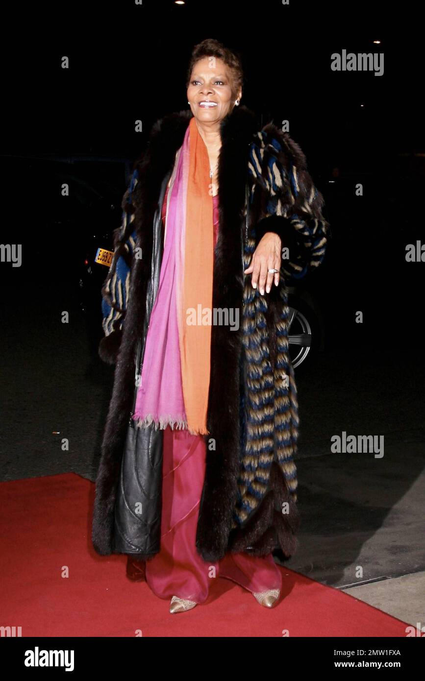 Dionne Warwick at the Variety Club Annual Dinner and Ball at the London ...