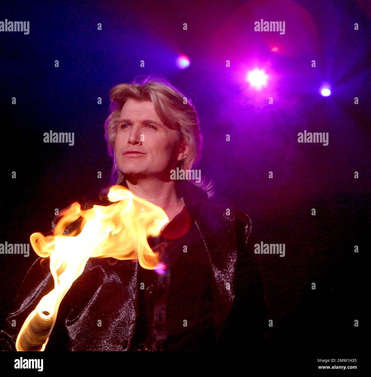 Hans Klok, a new magician, who will be performing with Carmen Electra ...