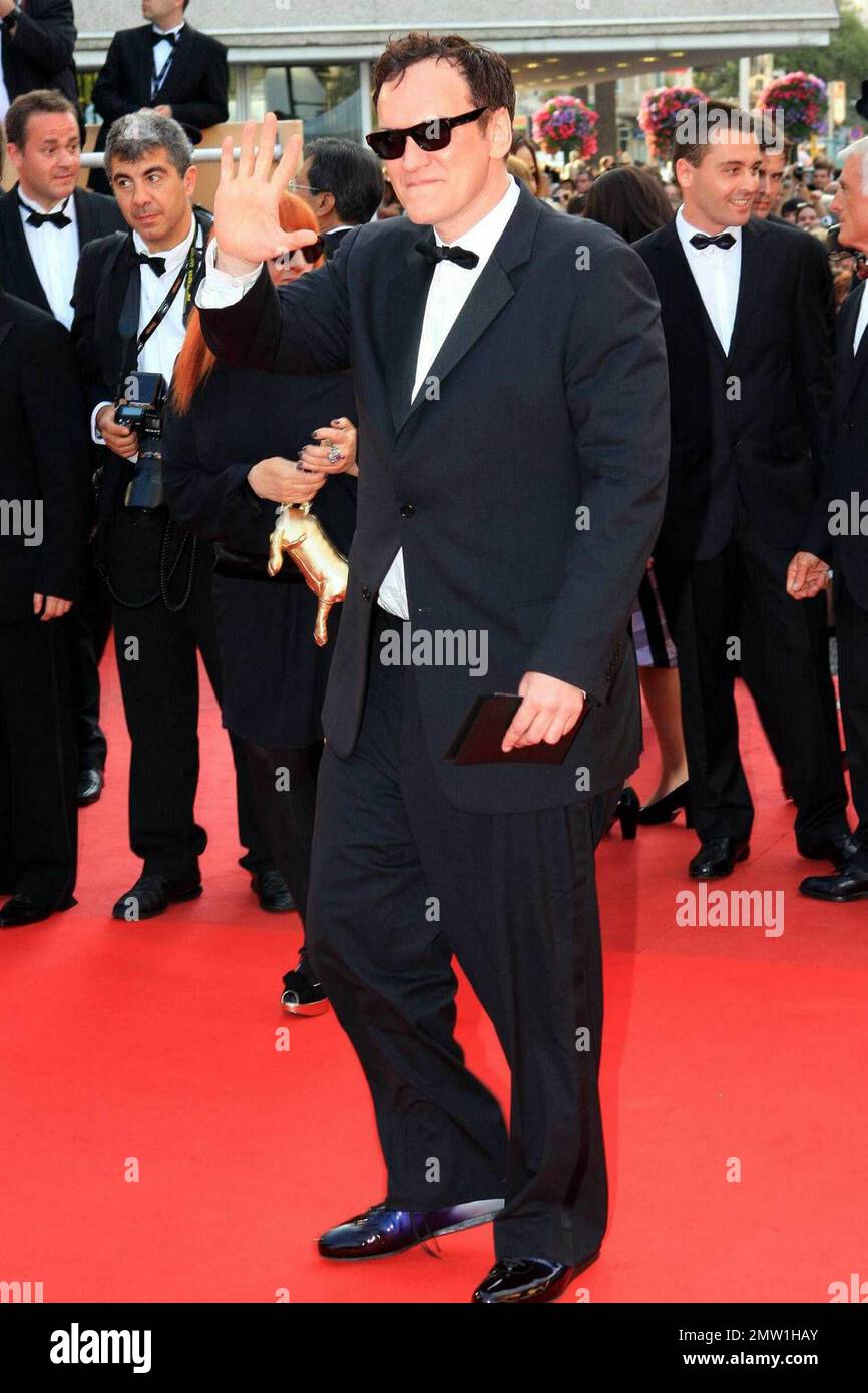 Quentin Tarantino attends the premiere of "Vengeance" at the Cannes ...