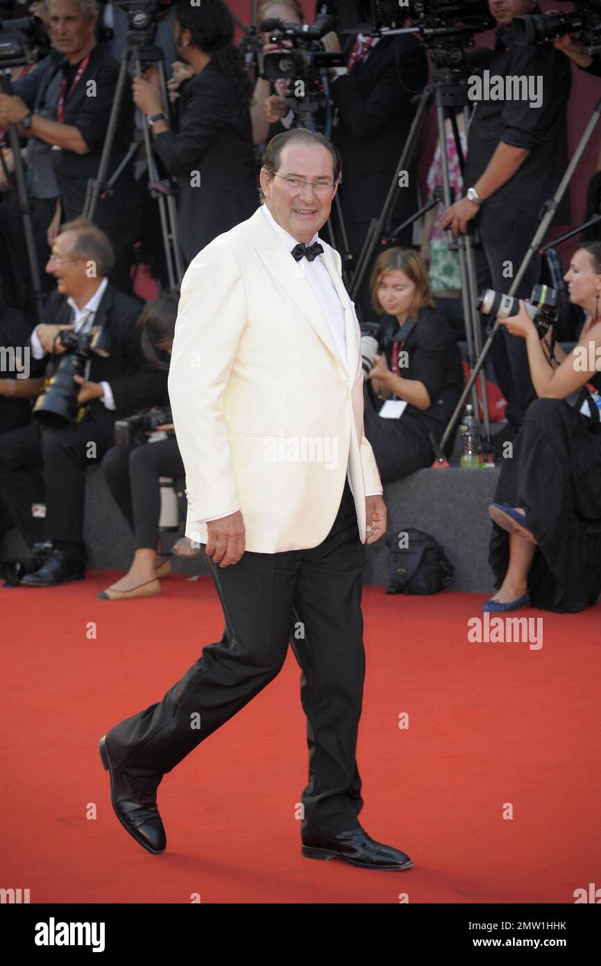 Minister Giancarlo Galan attends the "Damsels In Distress" Premiere and ...