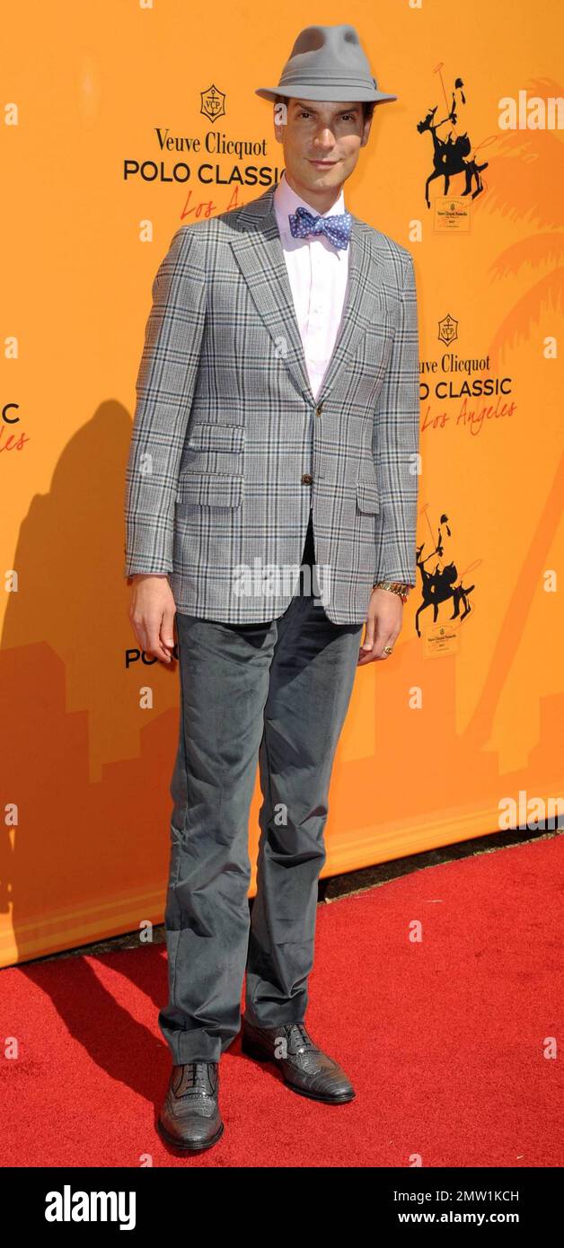 Cameron Silver arrives at the inaugural Veuve Clicquot Polo Classic Los ...