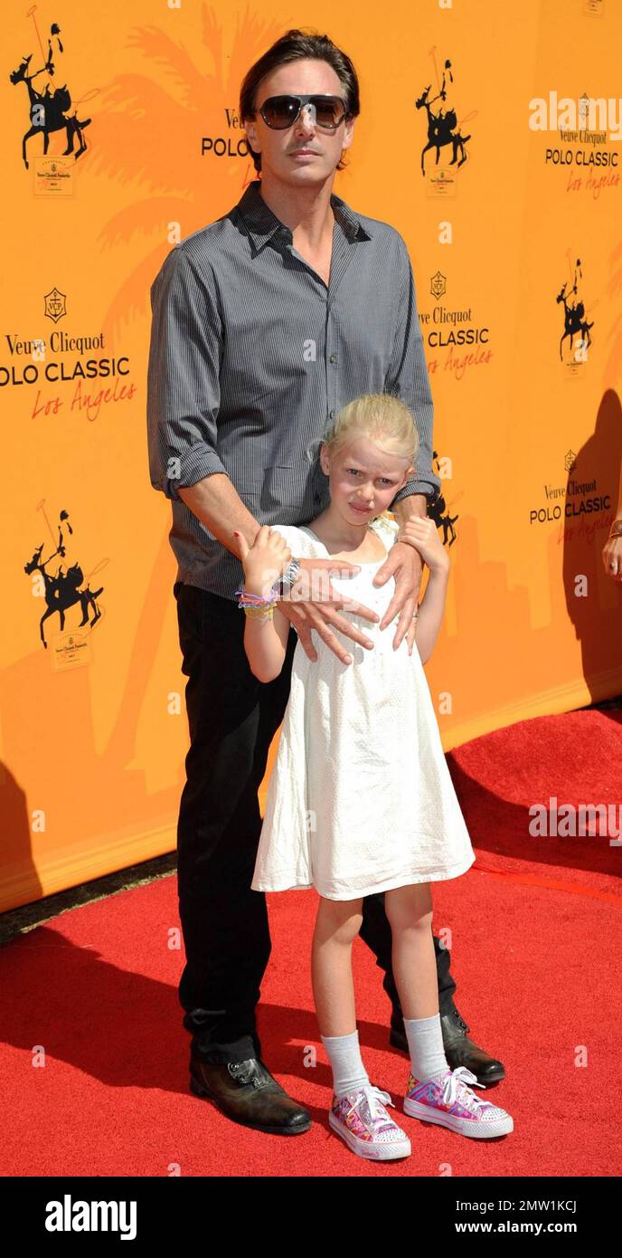 Actor Donovan Leitch and daughter Violet Jean Leitch arrive at the ...