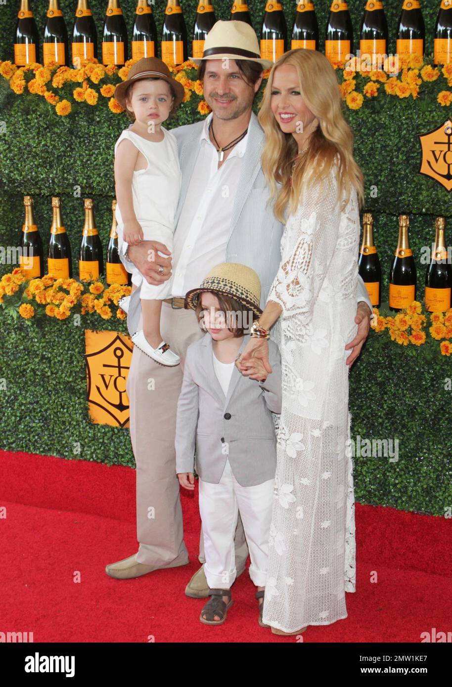 Rachel Zoe and Roger Berman attends the 6th annual Veuve Clicquot Polo ...