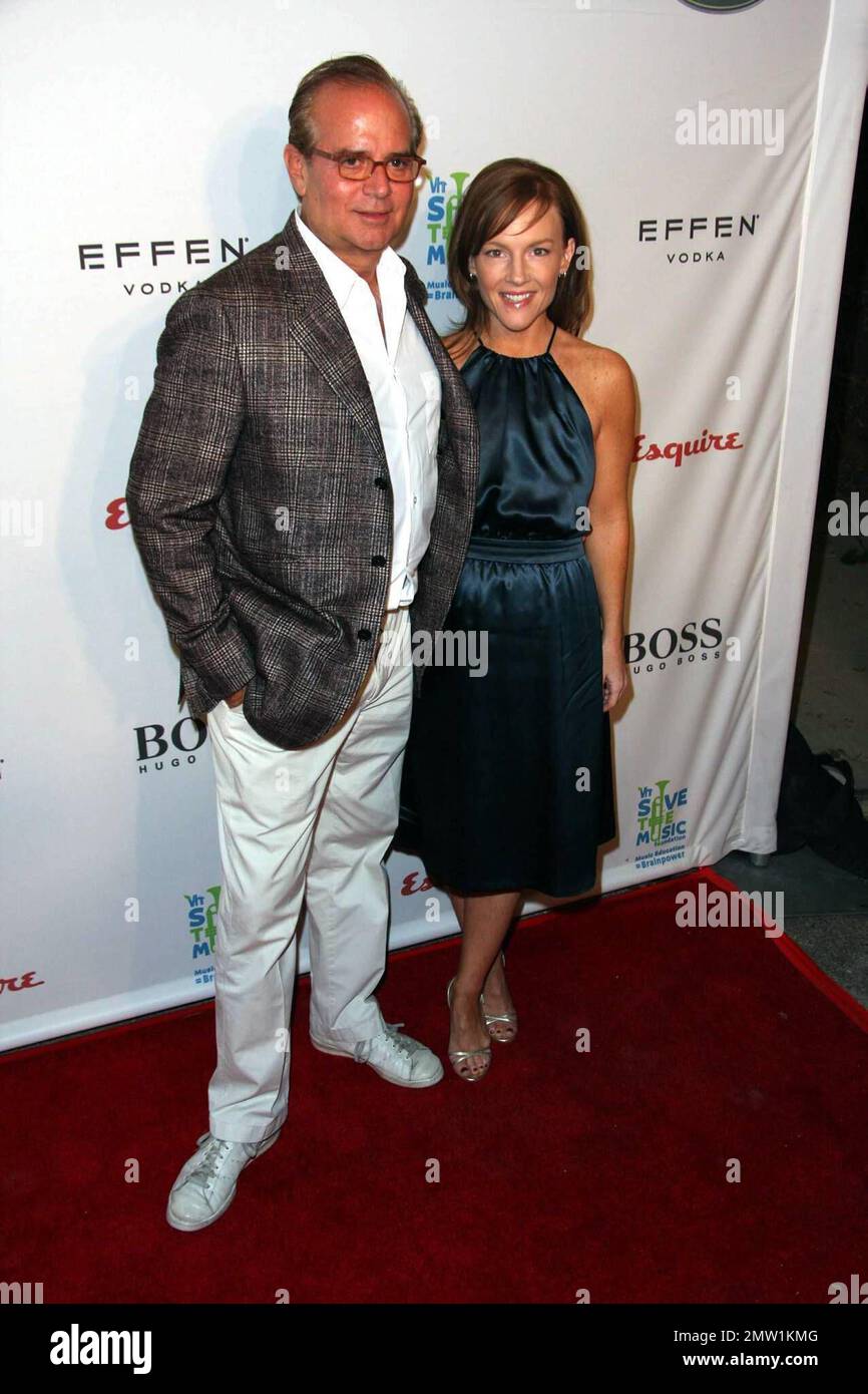 Rachel Harris and Stephen Jacoby attend the Esquire House Hollywood ...