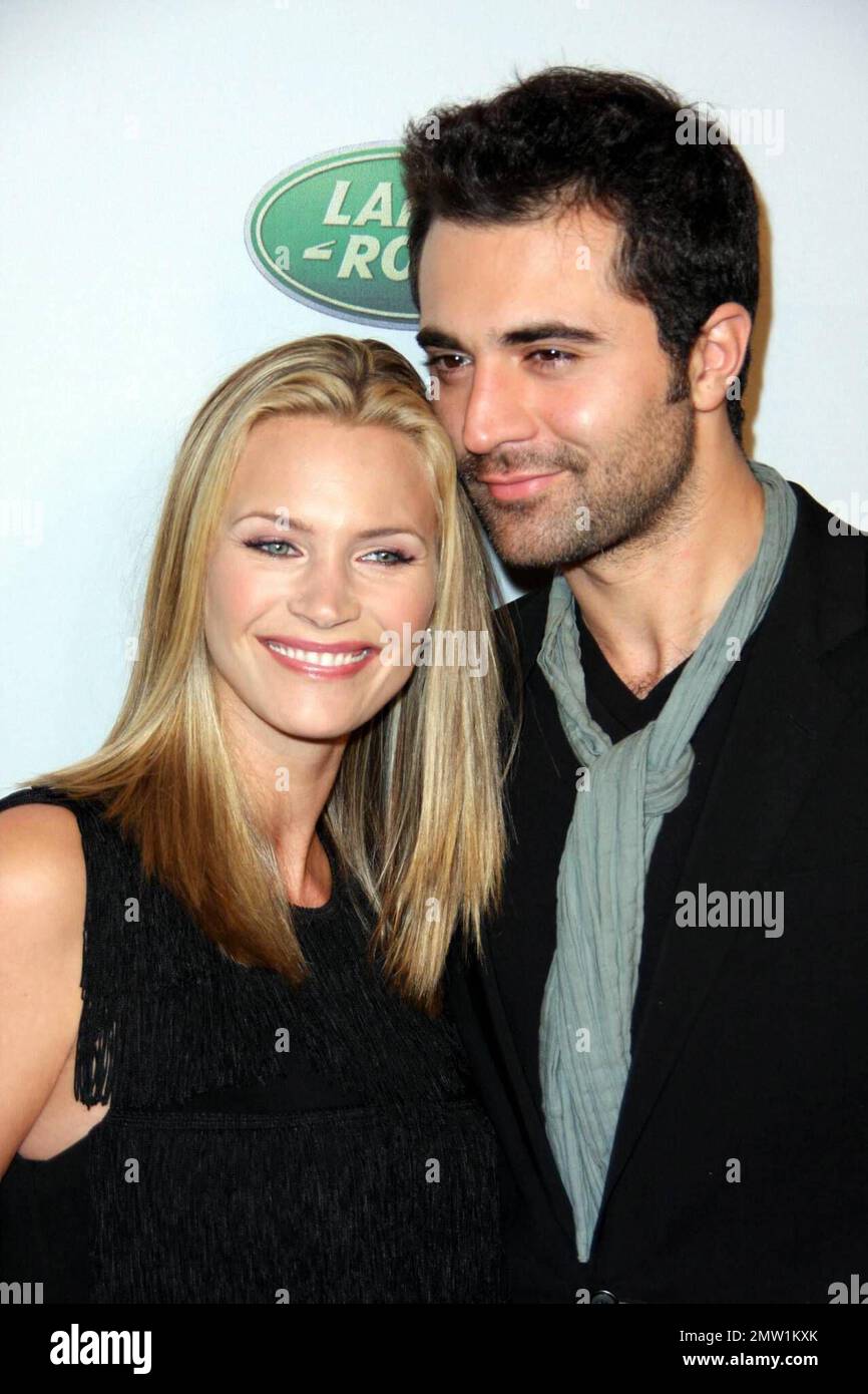 Natasha Henstridge and Darius Danesh attend the Esquire House Hollywood ...