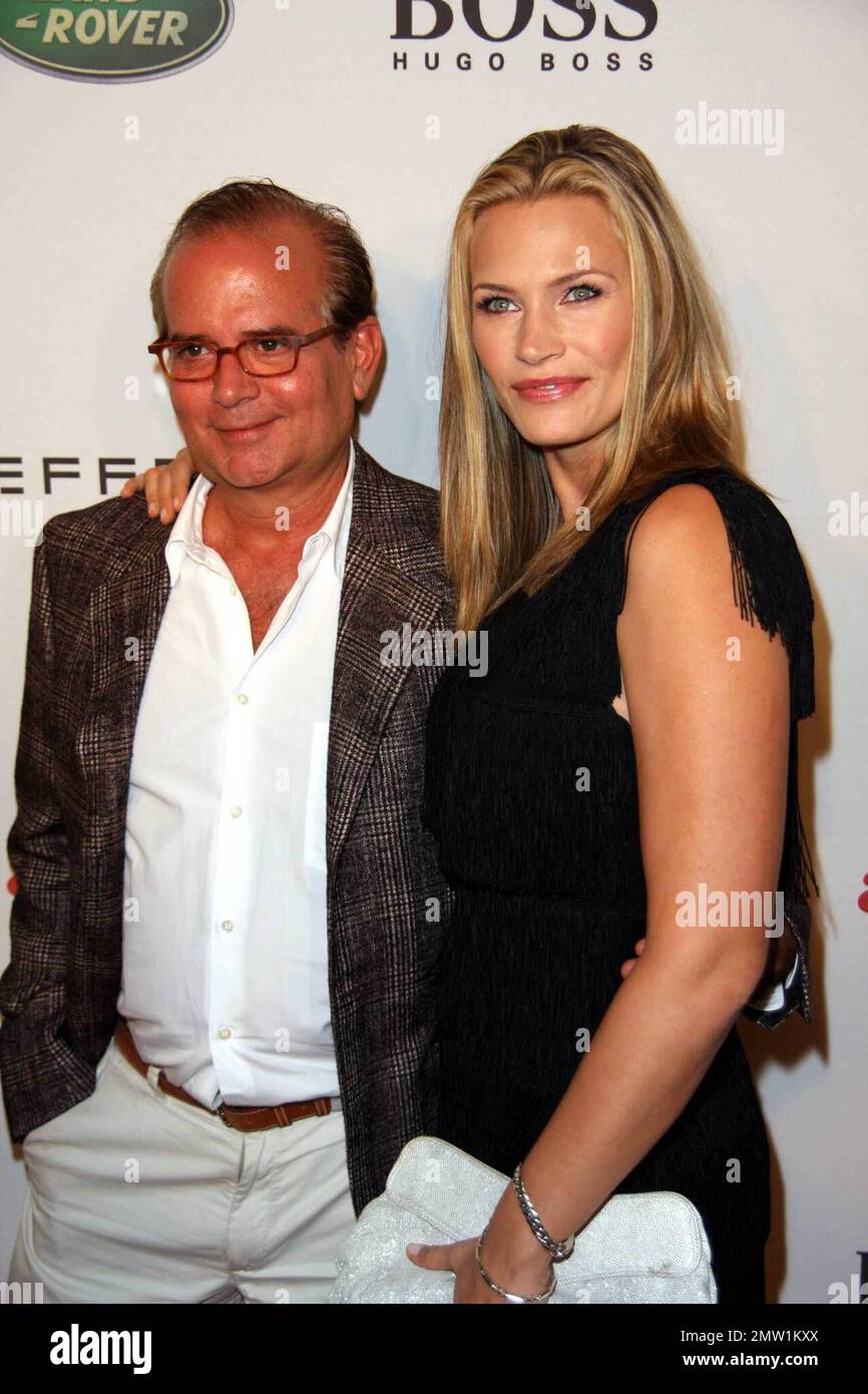 Natasha Henstridge and Stephen Jacoby attend the Esquire House ...