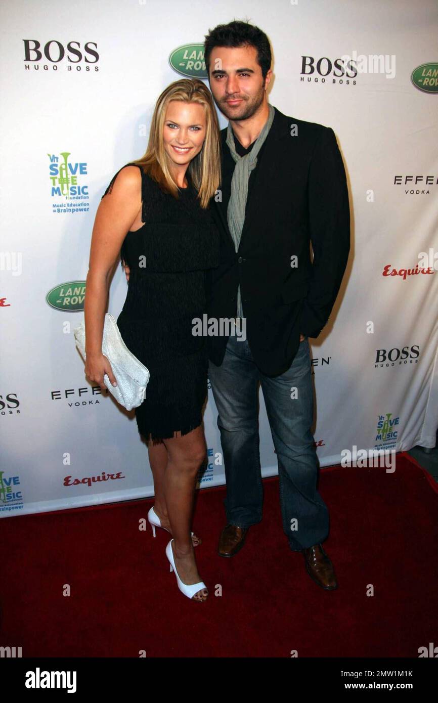 Natasha Henstridge and Darius Danesh attend the Esquire House Hollywood ...