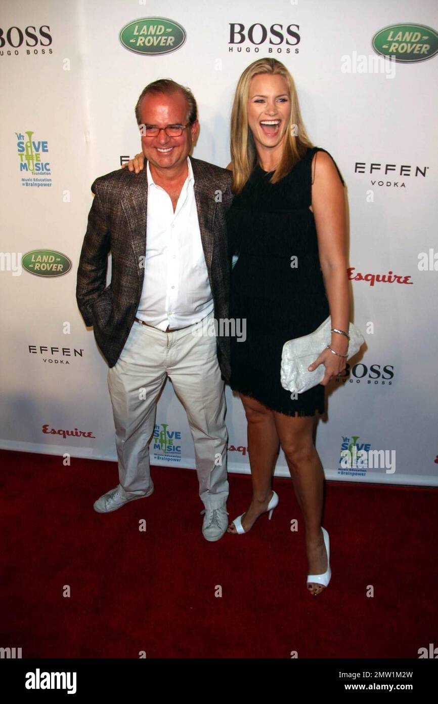 Natasha Henstridge and Stephen Jacoby attend the Esquire House ...