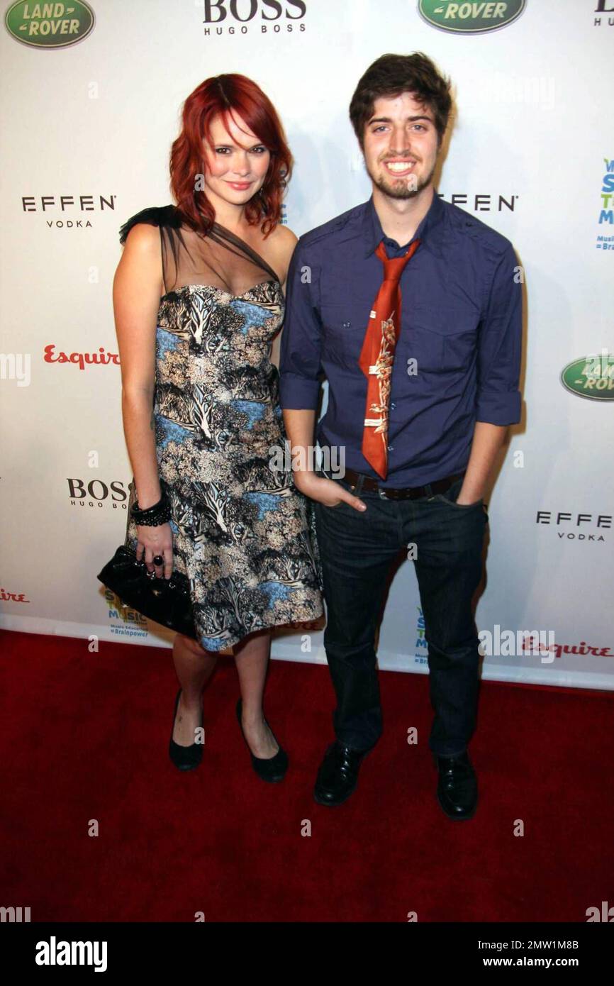 Suzanne Santos and Ben Jaffe of Honey Honey attend the Esquire House ...