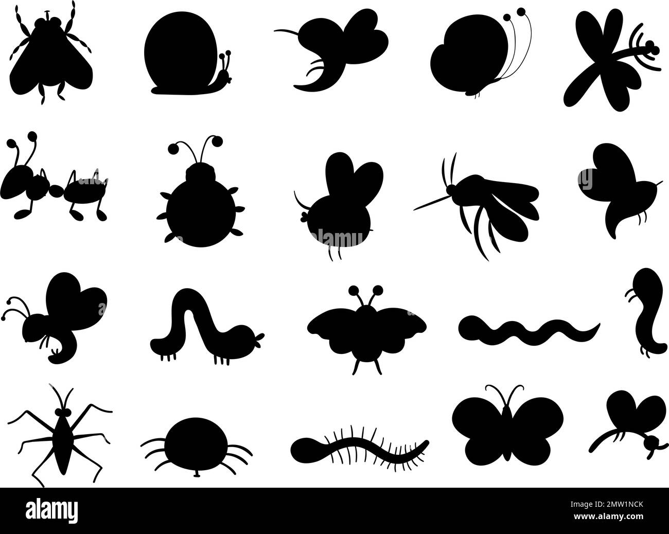 Cartoon bee stencil Cut Out Stock Images & Pictures - Alamy