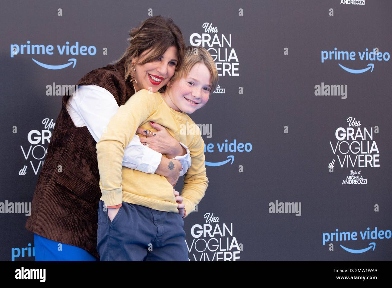 February 1, 2023, Rome, Italy: Michela Andreozzi and Ludovico Nava ...