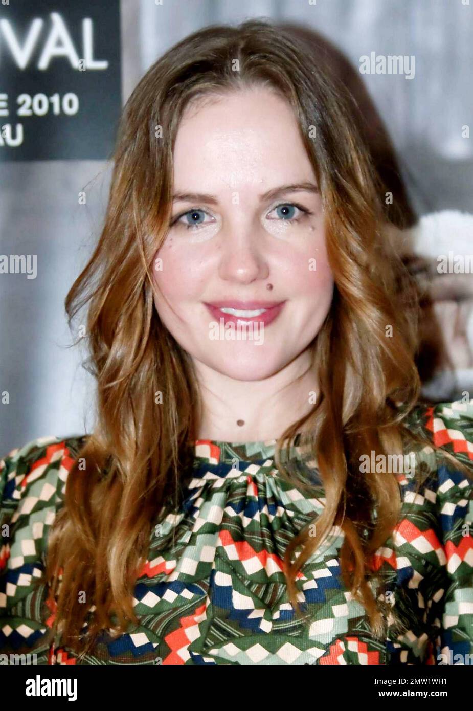 Actress Victoria Thaine arrives for a screening of her film "The Loved ...