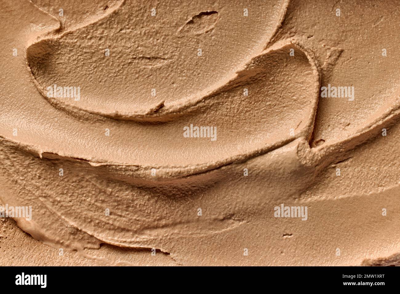 Chocolate ice cream texture hi-res stock photography and images - Alamy