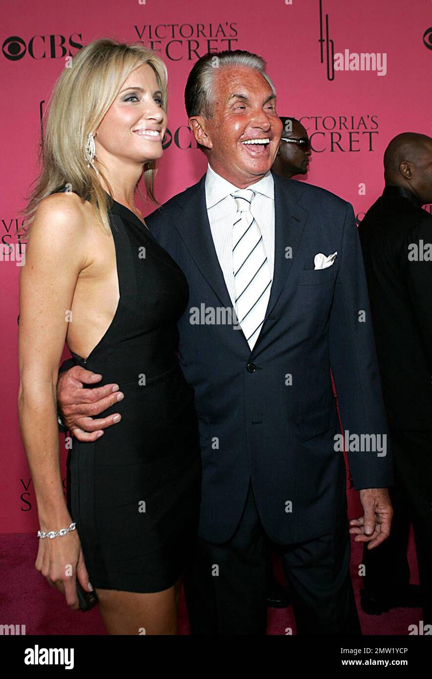 Actor George Hamilton and his wife Kimberly Blackford appear on the ...