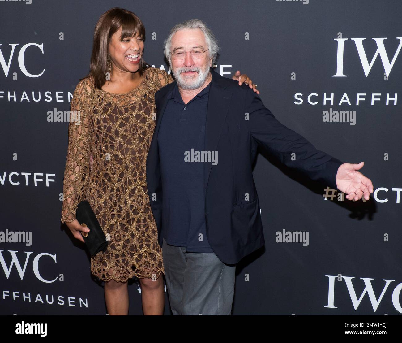Grace Hightower and Robert De Niro attend the IWC Schaffhausen Tribeca ...