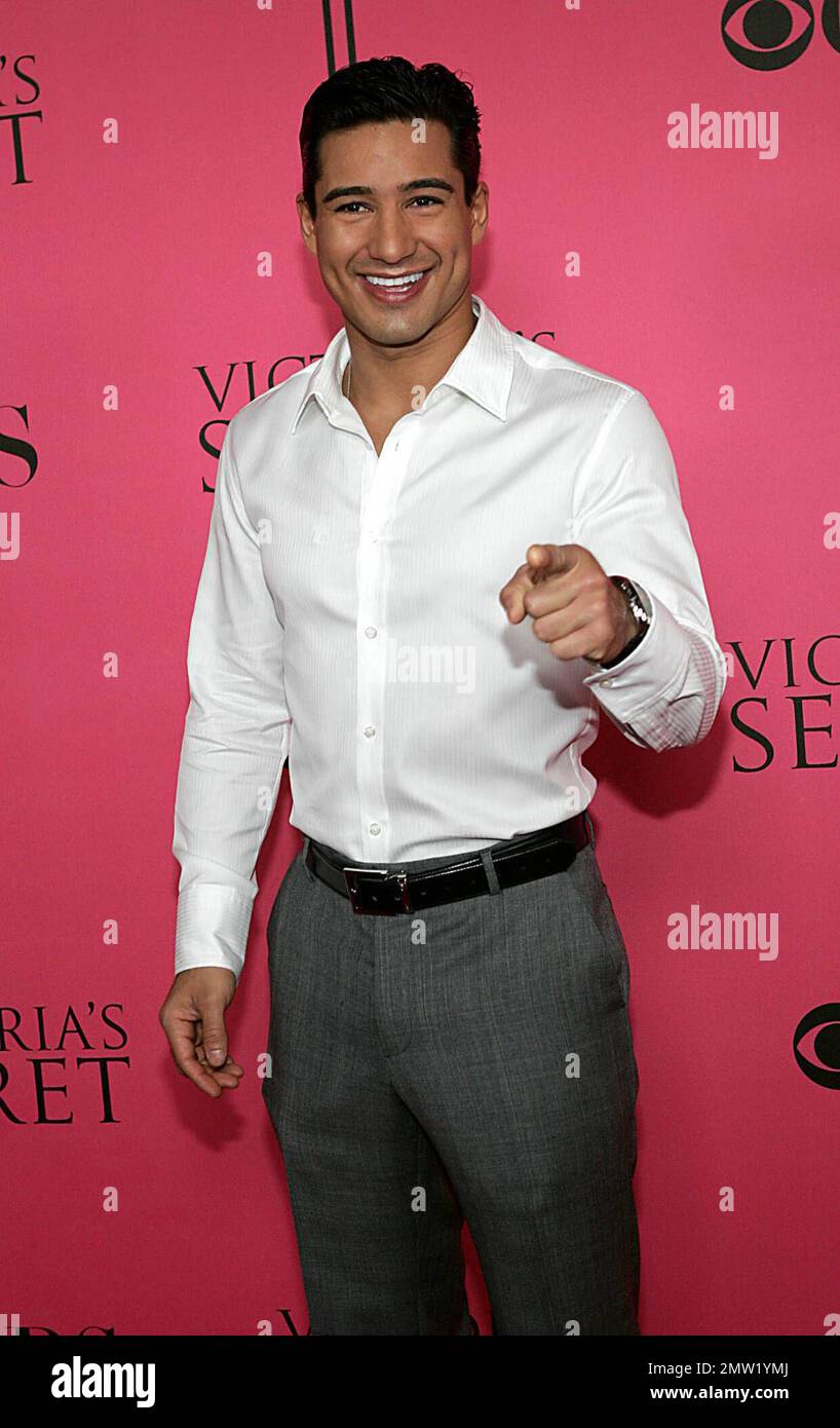 Actor Mario Lopez appears on the Victoria's Secret Fashion Show Pink ...