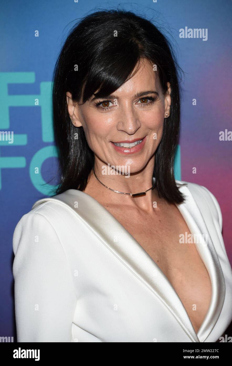 Perrey Reeves attends the ABC Freeform 2017 Upfront at the Hudson ...