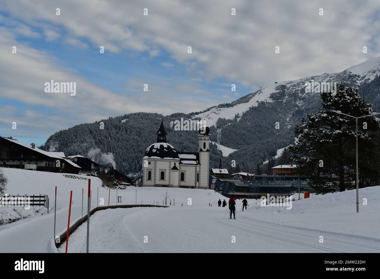 Seekirchl church seefeld austria hi-res stock photography and images ...