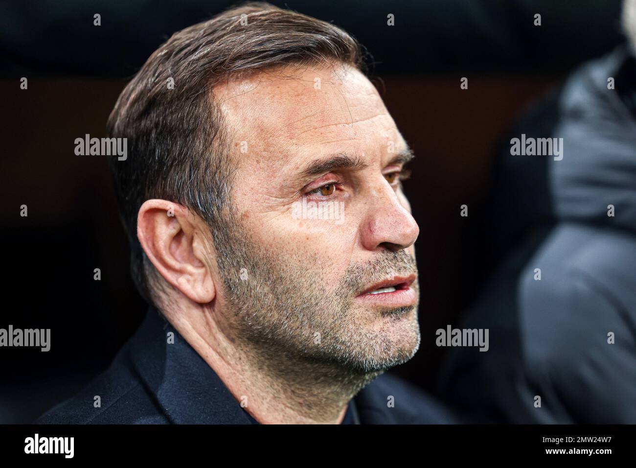 ISTANBUL, TURKEY - FEBRUARY 1: head coach Okan Buruk of Galatasaray ...