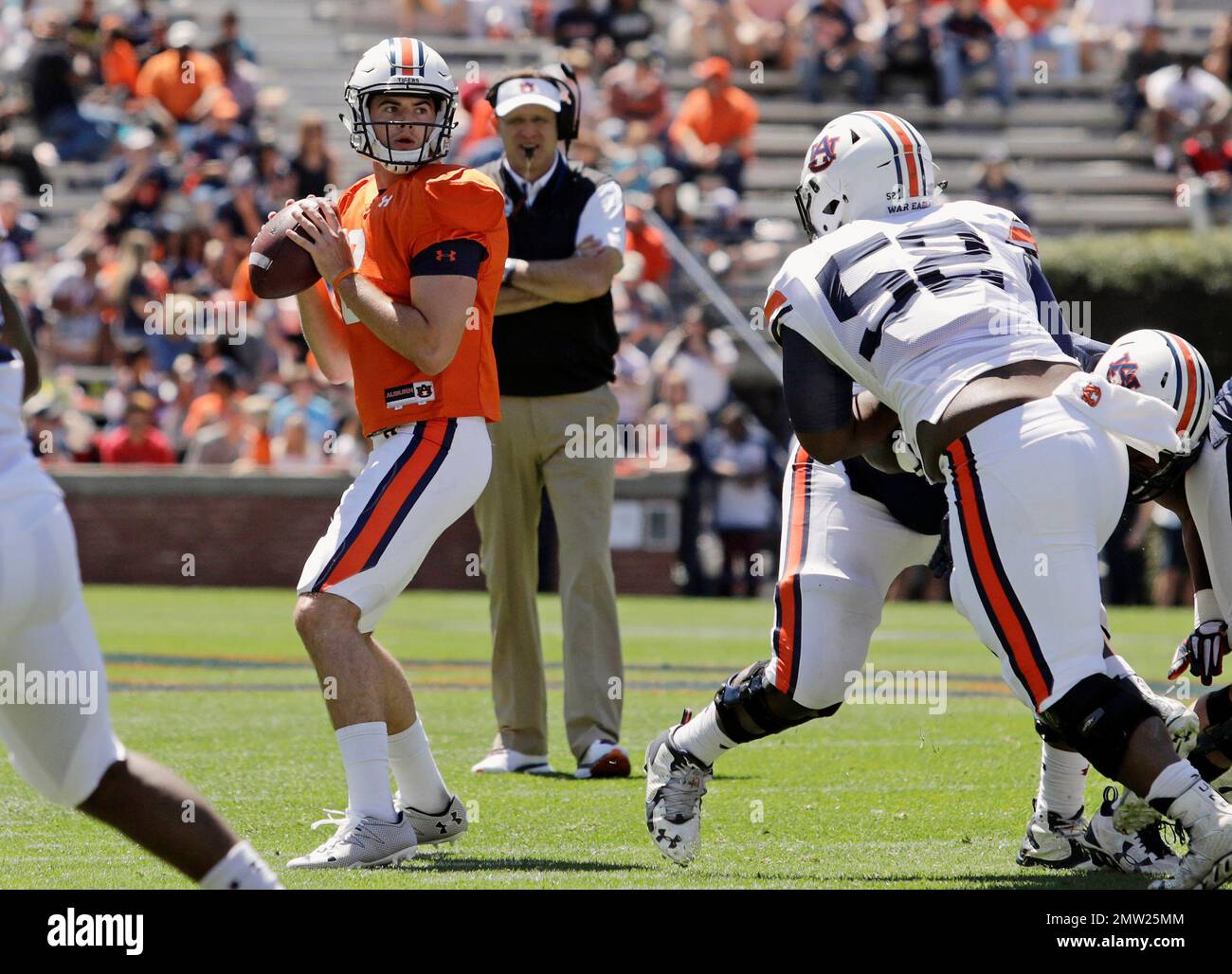 Auburn quarterback Jarrett Stidham during Auburn's NCAA college ...
